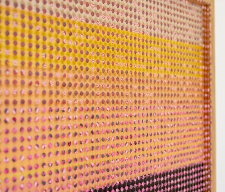 Bonolo Kavula: Looking closely at the textile stipple intricacies in ...