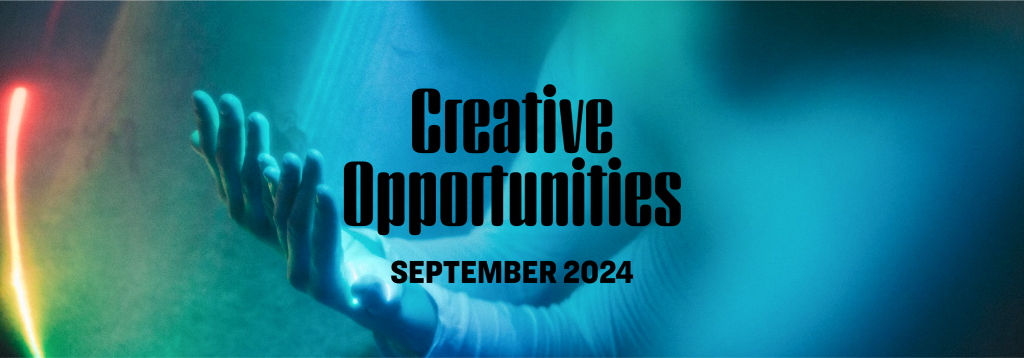 Opportunities for Creatives – September Edition - IQOQO
