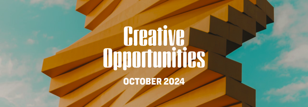 October opportunities for creatives - IQOQO